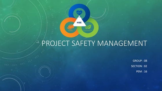 CHUNNEL PROJECT OUALITY MANAGEMENT | PPT