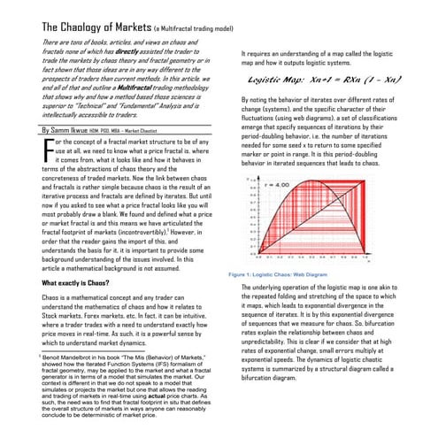 The chaology of markets | PDF | Stocks and Bonds | Personal Investing