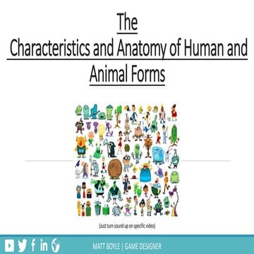 The Characteristics and Anatomy of Human and Animal Forms (Download to ...