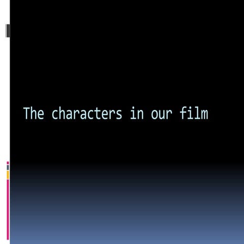 How filipino movie characters position the mentally ill | PPTX