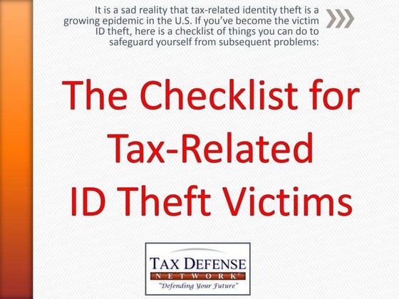 Detecting and Combating Identity Theft | PPT