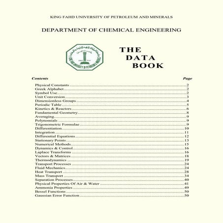 The CHE Data Book - KFUPM.pdf