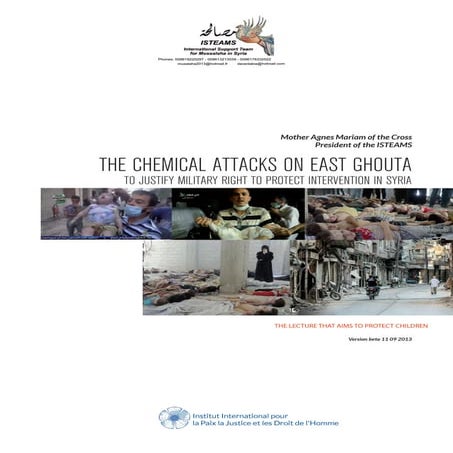 The Chemical Weapons Attack On East Ghouta: Video Evidence Analysis | PDF