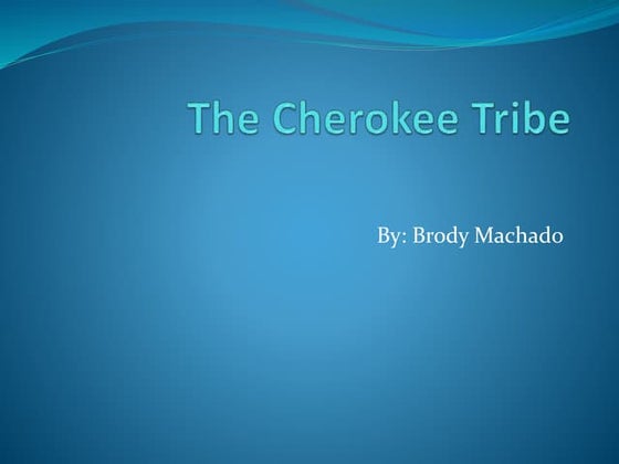 Long ago homes of the creek and cherokee | ODP