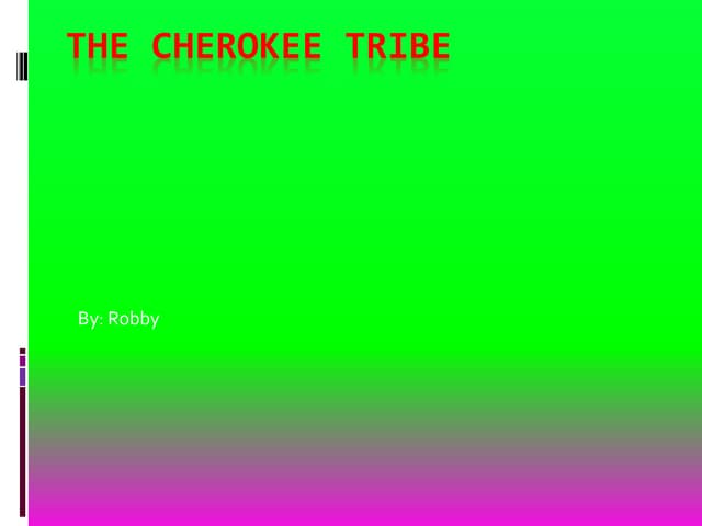 Cherokees | PDF
