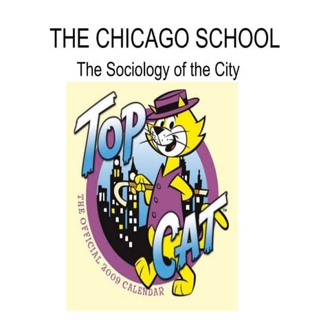 The chicago school te | PPT