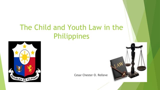 THE CHILD AND YOUTH WELFARE CODE | PPTX