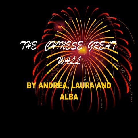 The chinese great wall power point | PPT