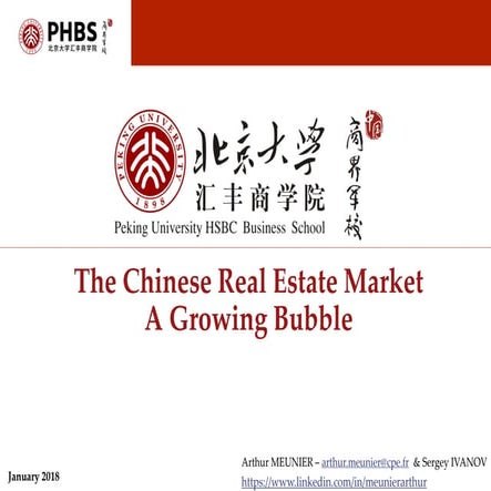 The Chinese Real Estate Market: A Growing Bubble | PDF