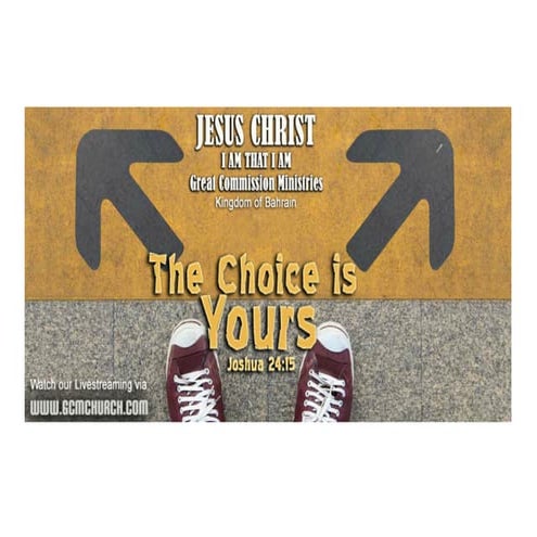 The choice is yours | PDF