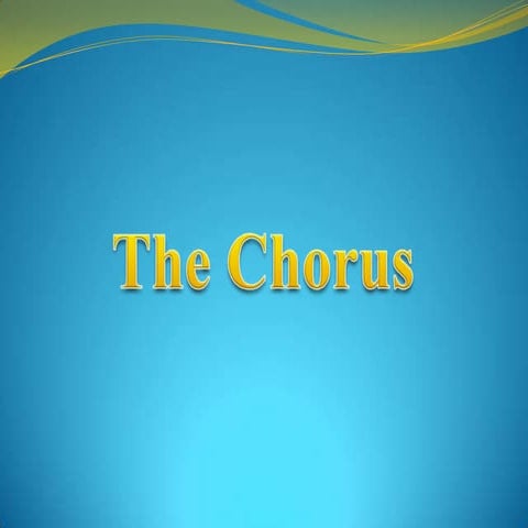 The chorus | PPT