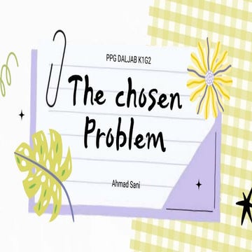 The chosen Problem.pptx