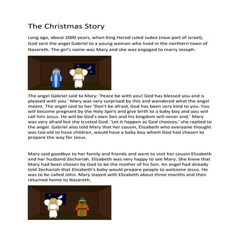 The christmas story | PDF