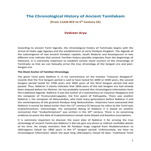 The Chronological history of Ancient Tamilnadu.pdf