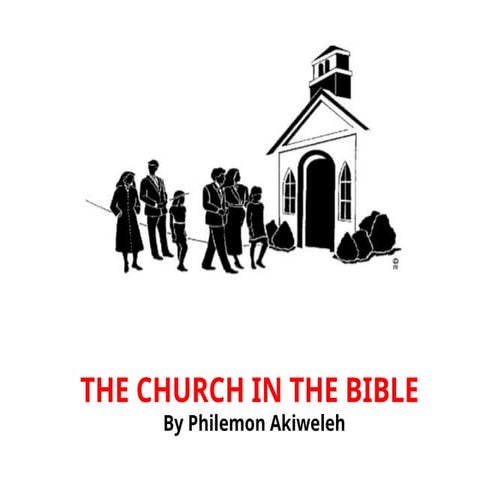 The Church as the Bible made clear that there is a church in the Bible ...