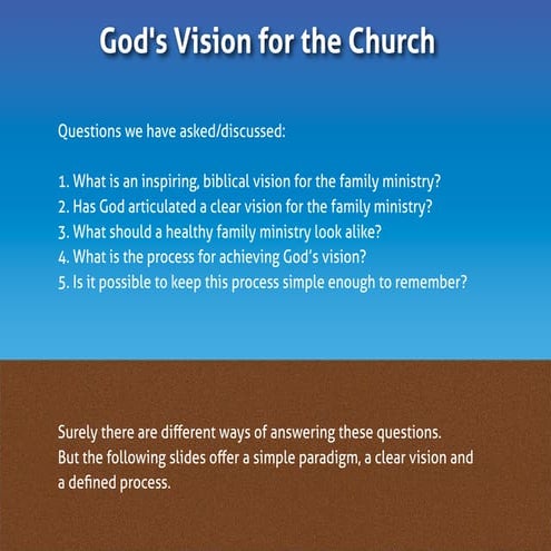 The Church Tree - Family Ministry | PDF