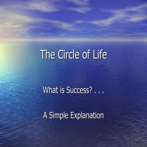 The circle of_life | PPS