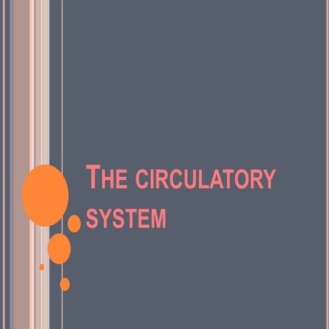 The circulatory system 6 | PPT