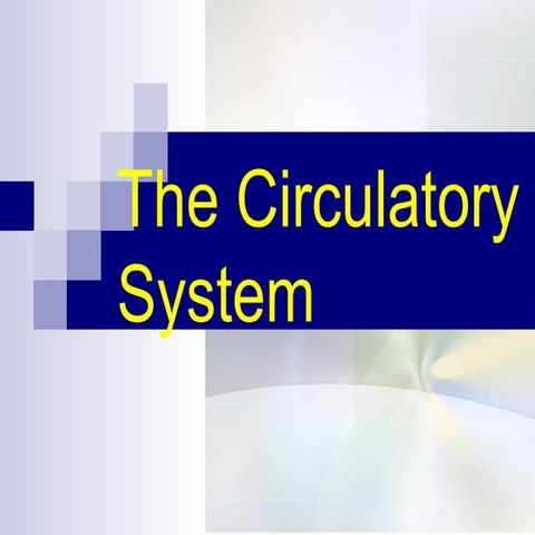 The Circulatory Grade 10 quarter 3 coordinated functions of the body ...