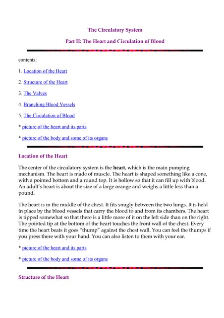 Structure and function of heart by Shashank Bandre Class 10 CBSE | PPT