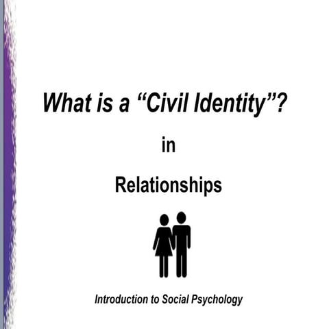 Civil Identity - Sociology 101 | PPT