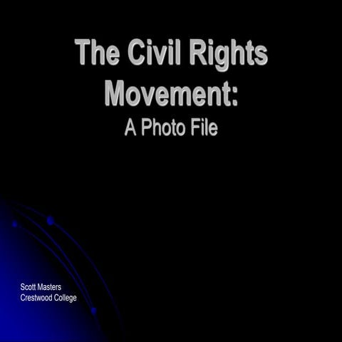 The civil rights_movement-photo_file | PPT