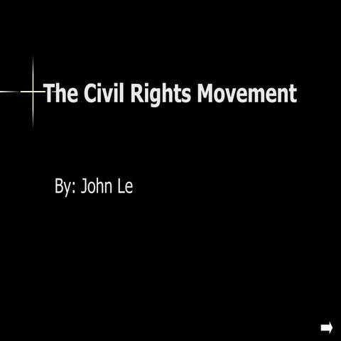 The civil rights movement 2 | PPT
