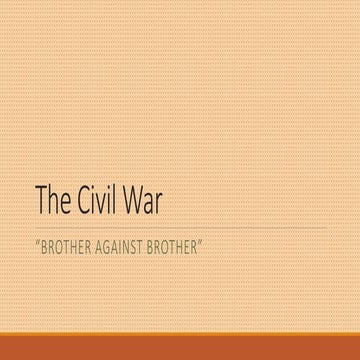 Civil War | PPT