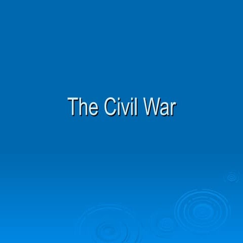 The American Civil War- History of USA (1861-65).ppt