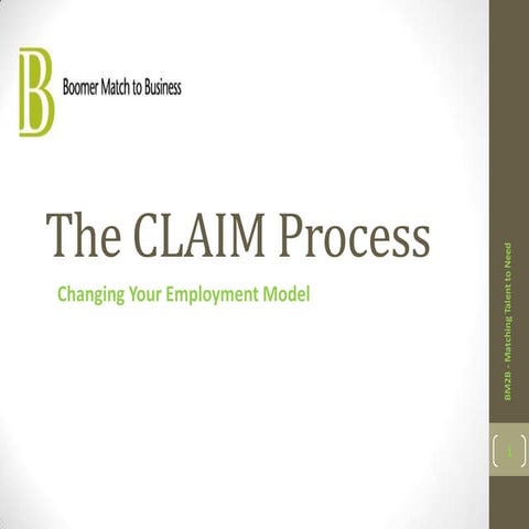 The claim process presentation january 2012 version 1 | PPTX | Resume ...
