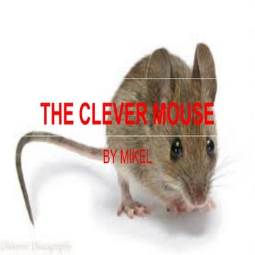 The clever mouse by mikel | PPT