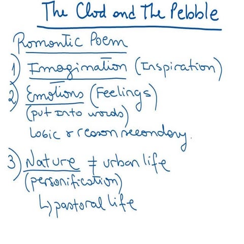 The clod and the pebble | PPT