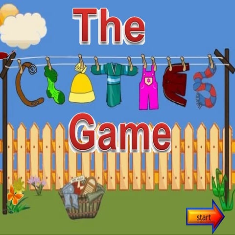 The clothes game - Jogo powerpoint roupas | PPT