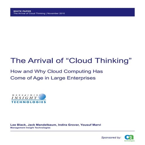 The cloud | PDF