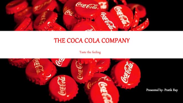Coca cola business plan | DOCX