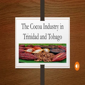 Species and cultivars of cacao | PPTX