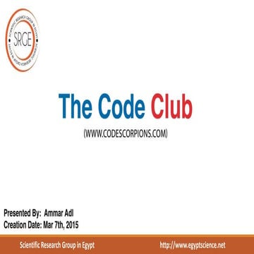 The code club | PPT