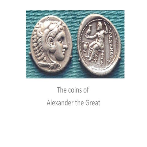 The Coins of Alexander | PPT