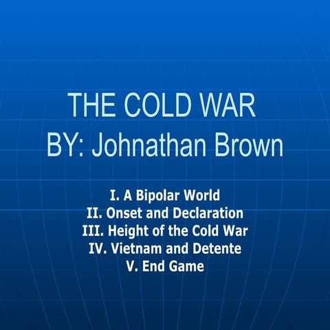 The cold war | PPT