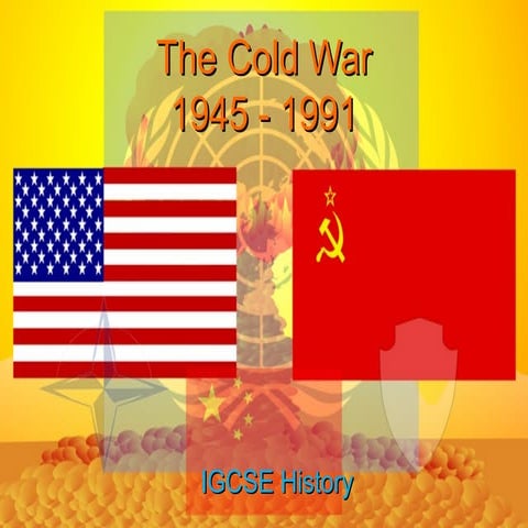 The cold war | PPT | Political Issues & policy | Politics
