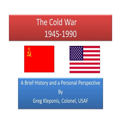 The cold war | PPT | Free Download