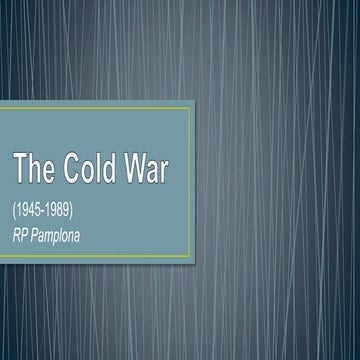 The War in Vietnam, | PPTX