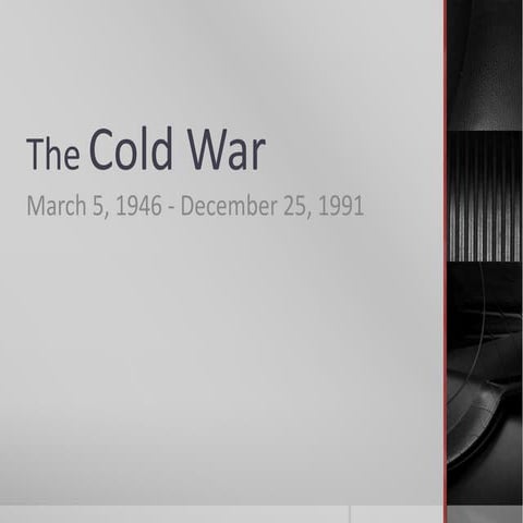 The Cold War | PPT