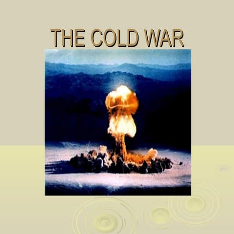 Cold war | PPT