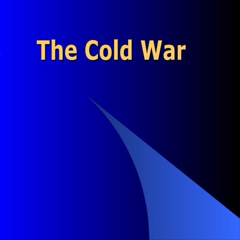 The cold war 1950s | PPT