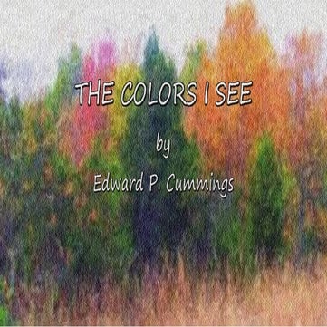 The Colors I See | PDF | Poetry | Books and Literature