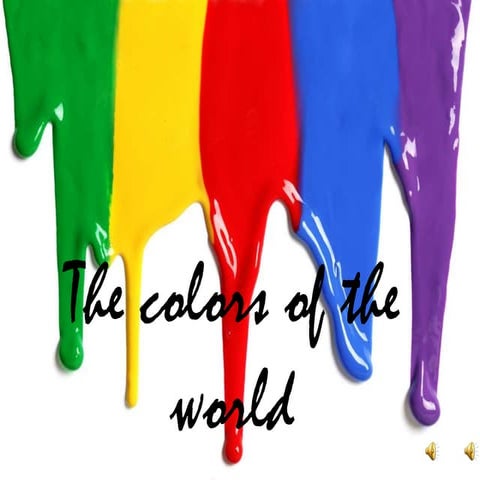 The colors of the world | PPT
