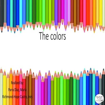 The colors slideshare | PPT