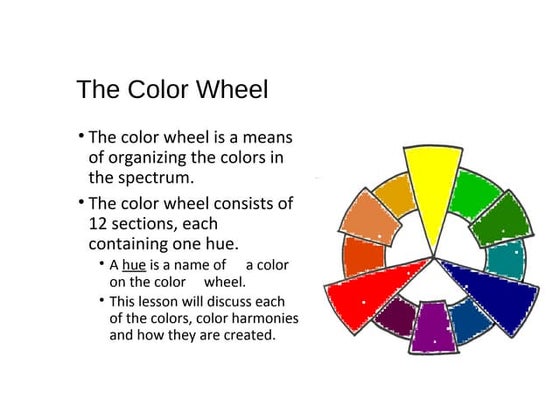 The color wheel | PPT