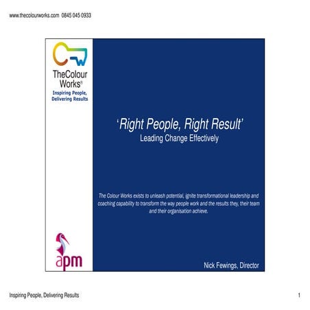 Right people right result | PDF